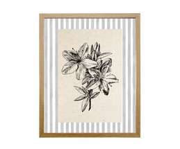 Quadro Clássico Listras P&B II Frejó | Westwing