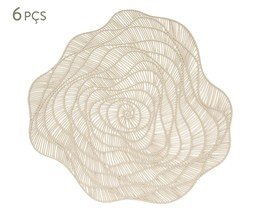 Jogo de Lugar Americano Concept Living Taupe | Westwing