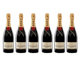 Kit Champagne Moët Impérial Brut - 6 Peças | Westwing