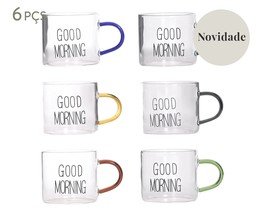 Jogo de Xícaras Good Morning - 120ml | Westwing