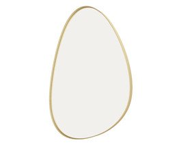 Espelho Orgânico Purlen Dourado | Westwing