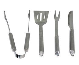 Jogo para Churrasco em Inox Fahty | Westwing