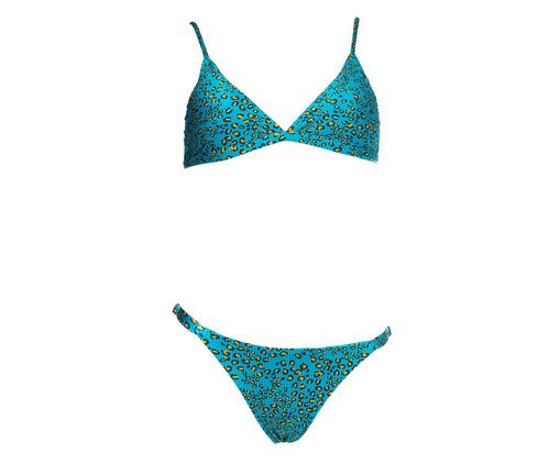 Biquíni Banana Rosa Triângulo Fixo Calcinha Fio Animal Print | Westwing Biquíni Banana Rosa Triângulo Fixo Calcinha Fio Animal Print | Westwing