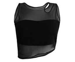 Top Translúcido Preto | Westwing