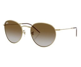 Óculos de Sol Ray-Ban Round Reverse RBR0103S 001 CB Ouro | Westwing