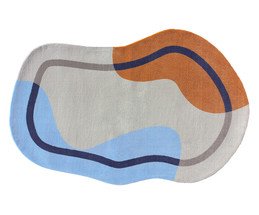 Tapete Forms Rocks - Azul | Westwing