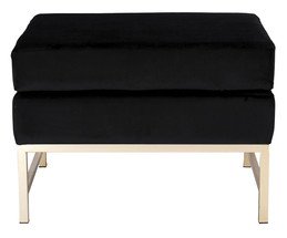 Banco Aguitoni Preto e Dourado | Westwing